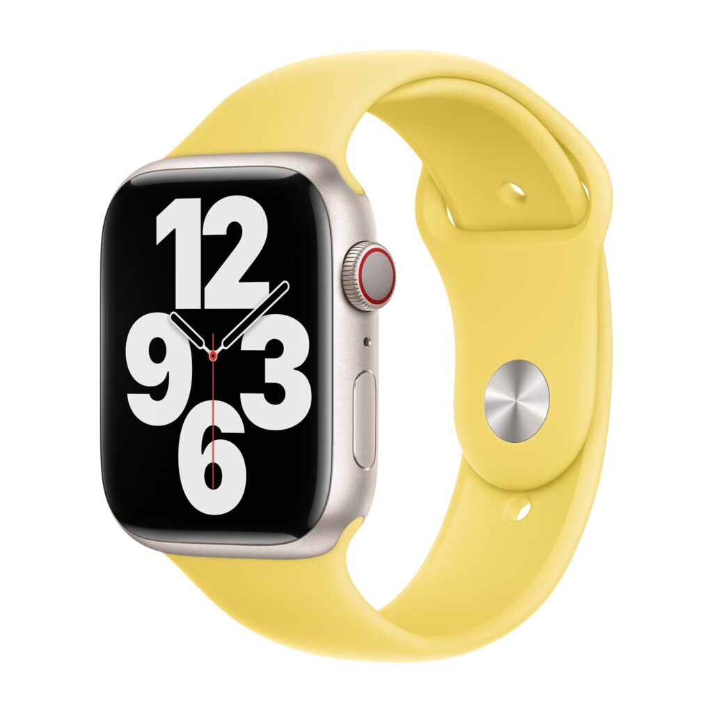 Lemon Zest Sport Band for Apple Watch - Apple Watch Straps Australia ...